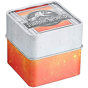 Jurassic World Kids LCD Watch with Digital Display, Silicone Bullet Bands, Dinosaur Theme, Red and Black Design – Comfortable and Adjustable for Boys and Girls, Ages 5+ – Fits Wrists 5.5" to 8"