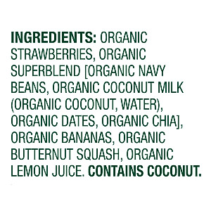 Sprout Organic Baby Food, Stage 4 Toddler Pouches, Strawberry Banana & Butternut Squash Power Pak, 4 Oz Purees, Pack of 12