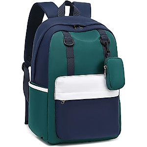 Bluboon Girls Womens College Laptop Backpack Cow Print School Bookbag Travel Rucksack School Bag with USB Charging Port for High School