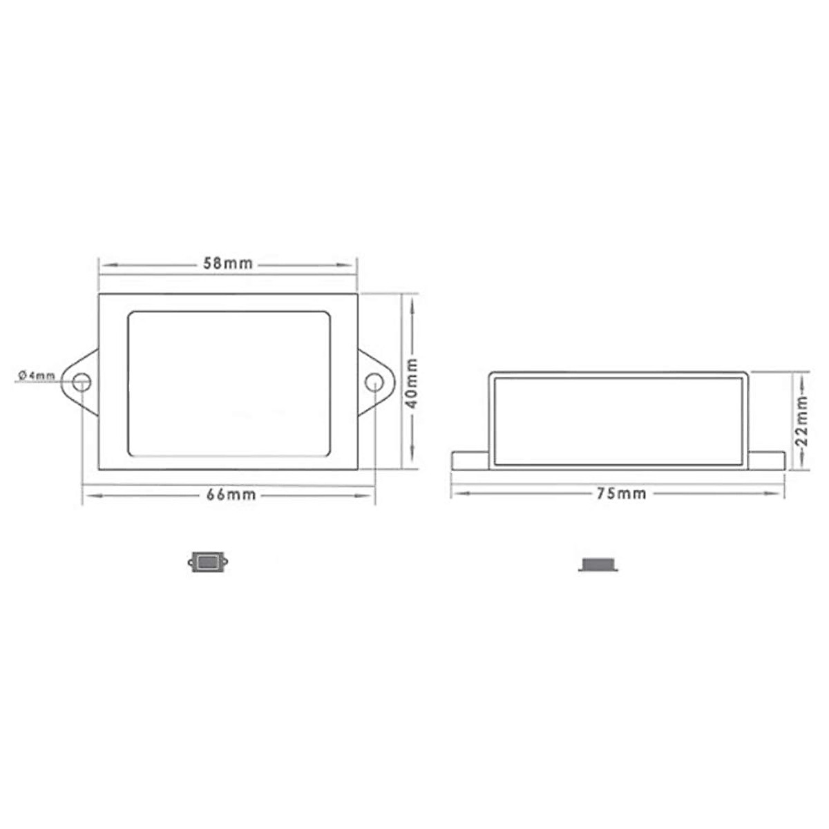 Converter, DC DC 12V/24V/36V/48V to 5V 10A Converter Step Down Power Module