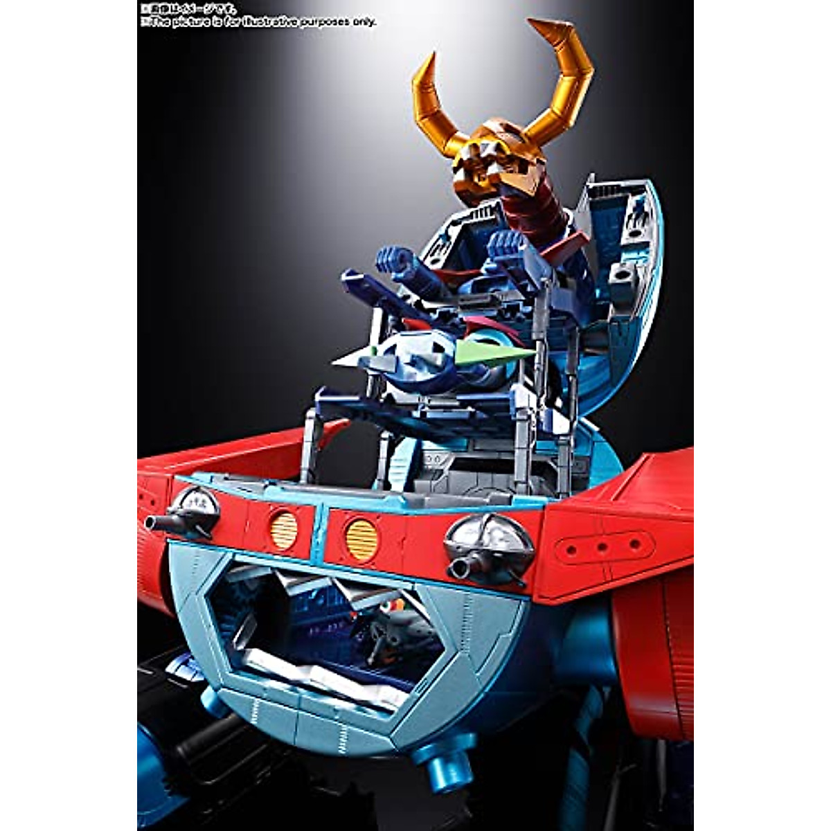 TAMASHII NATIONS - Legend of Daiku-Maryu - GX-100 Gaiking & Daiku Maryu, Bandai Spirits Soul of Chogokin Die-Cast Metal Collectible