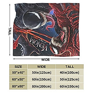 Movie Characters Throw Blanket Couch Bed Sofa Fleece Blanket Super Soft Fuzzy Warm Cozy Flannel Fleece Bed Blanket Lightweight Decorative Living Room 60"x50"