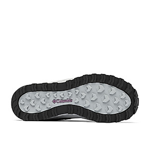 Columbia Women's Trailstorm Ascend Waterproof, Titanium Grey Steel/Dark Lavender, 5.5