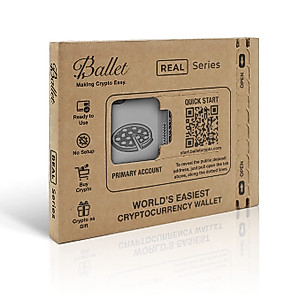 Ballet 2-Pack REAL Pizza - The Easiest Crypto Cold Storage - Nondescript Cryptocurrency Hardware Wallet for Bitcoin, Ethereum, XRP, Litecoin, and 200+ Other Cryptocurrencies