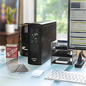 CyberPower CP1500AVRLCD Intelligent LCD UPS System, DISCONTINUED * SEE NEW UPDATED MODEL CP1500AVRLCD3 *