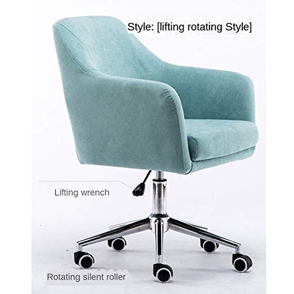VejiA Computer Chair Home Office Chair Lifting Dormitory Chair Swivel Chair Seat Boss Chair Staff Gaming Cloth Simplicity