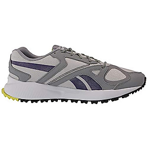 Reebok women's Lavante Terrain Running Shoe, Pure Grey/Yellow Flare, 8.5 US