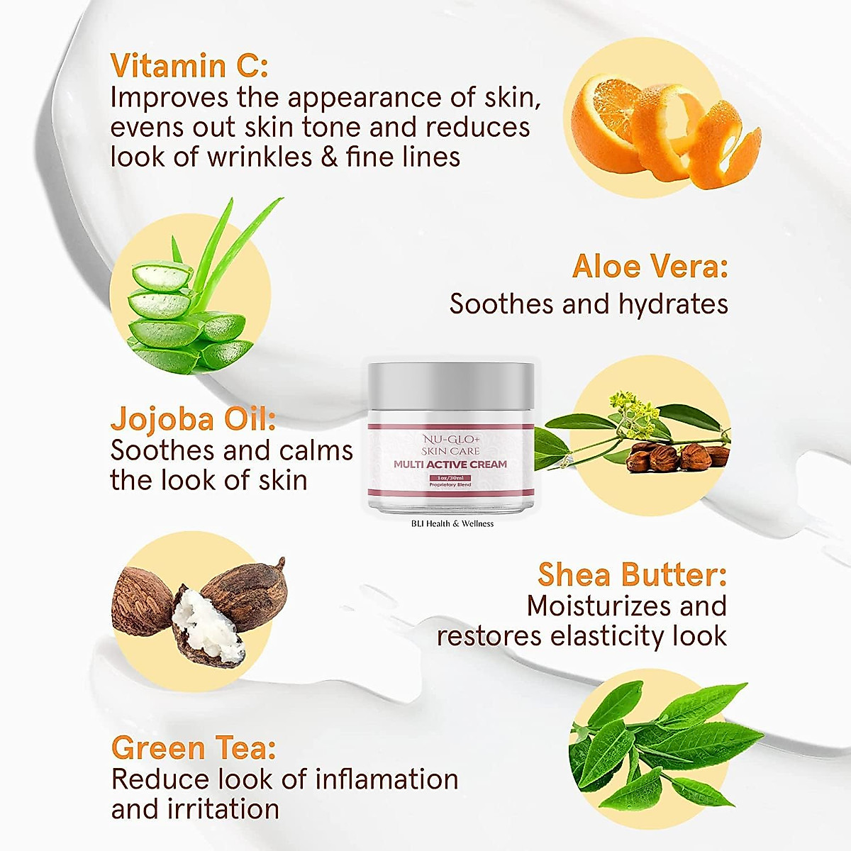 Nu-Glo Skin Cream - Nu GLo Multi Active Cream, Nu Glo, Nu-Glo, Nu-Glo Cream, Nuglo, Nuglo SkinCare