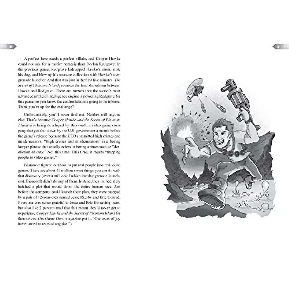 Escape from a Video Game: The Secret of Phantom Island (Volume 1)