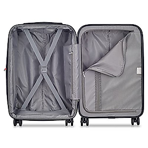 DELSEY Paris Helium Aero Hardside Expandable Luggage with Spinner Wheels, Storm Grey, 2-Piece Set (21/25)