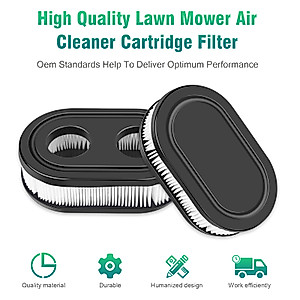 ARyee 593260 798452 Lawn Mower Air Filter, Air Cleaner Replacement Filters for 4247 5432 5432K 09P00 09P702 550E 500EX 550EX 625 575EX Air Filter Mower Series Engine Accessories