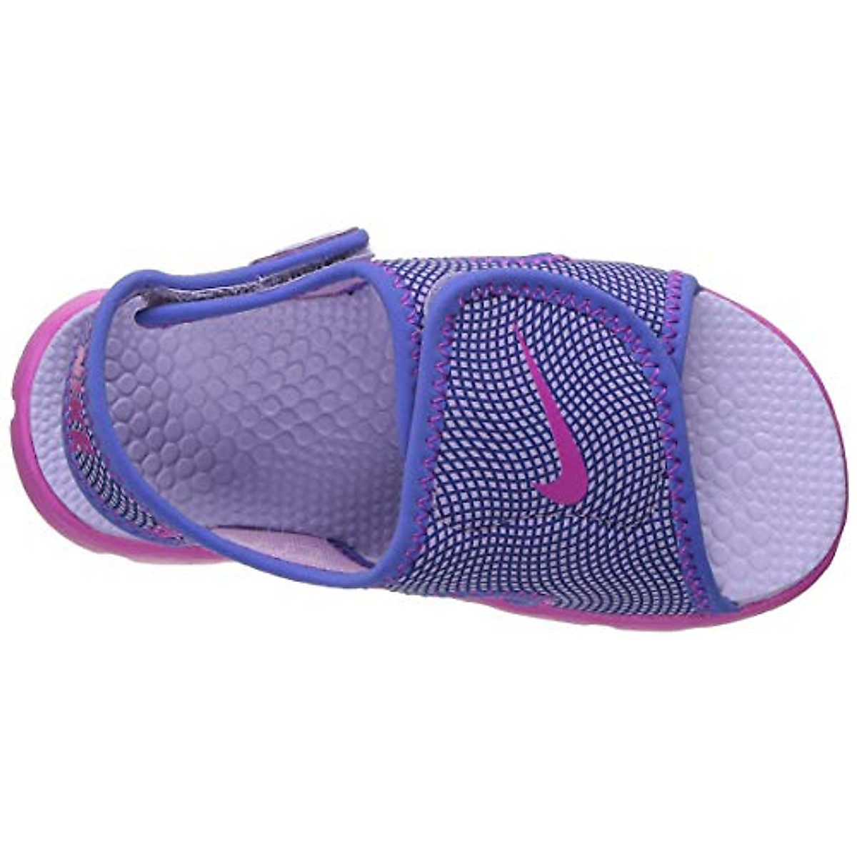 Nike Kids' Sunray Adjust 4 Toddler Sandals (9c, Hydrangeas/Fire Pink)