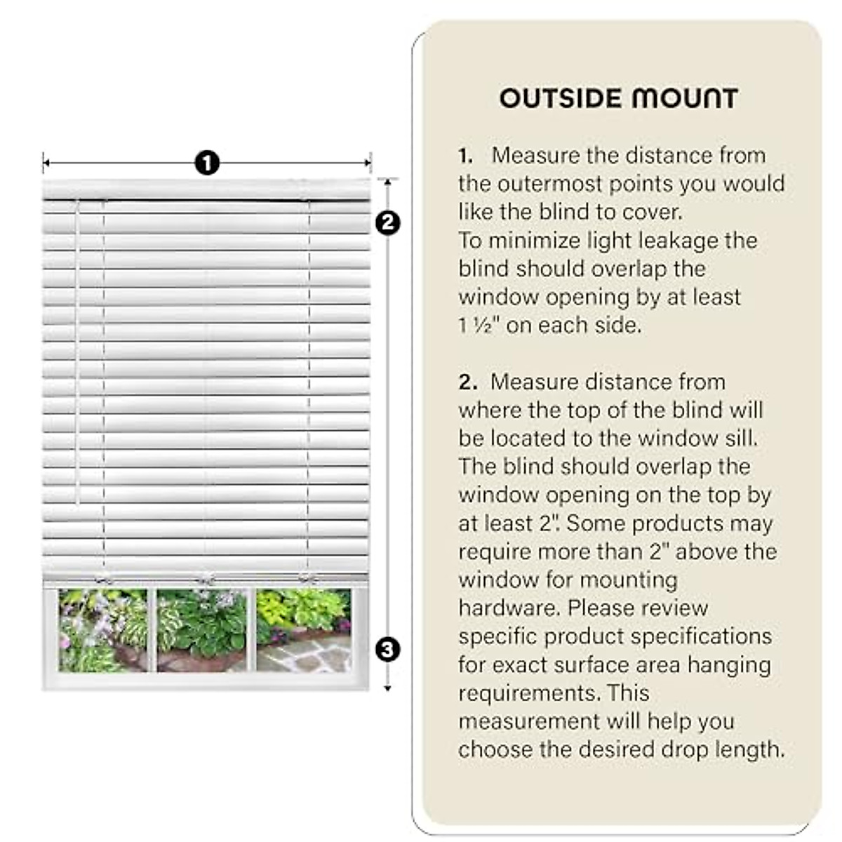 Achim Home Furnishing Cordless GII Luna 2" Slat Mahogany Venetian Window Blinds 39" W x 64" L