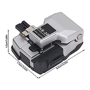 Fiber Cleaver, CNC Machined and Manufactured Thick Slide 0.5° Cutting Angle Factory High Fiber Optic Cutter