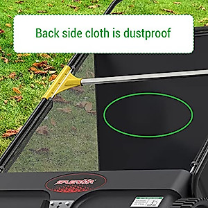 SPLENDOR LS-650A 26-Inch Push Lawn Sweeper, 26 Inches, Black