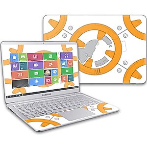 MightySkins Skin Compatible with Samsung Notebook 9 13" (2017) wrap Cover Sticker Skins Baby Bot