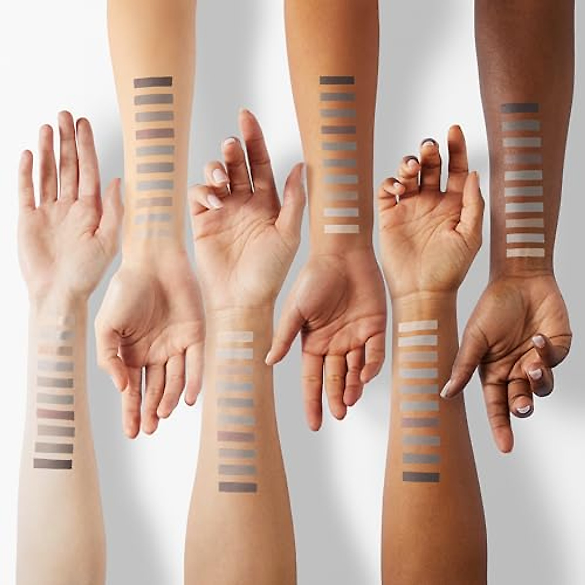 10 Colors Eyeshadow Palette-Matte Naked High Pigmented Eye Shadow,Naturing-Looking, Waterproof&Long Lasting Neutral Cream Korean Makeup Eye Shadow Palette for Older Women (Cement Color)