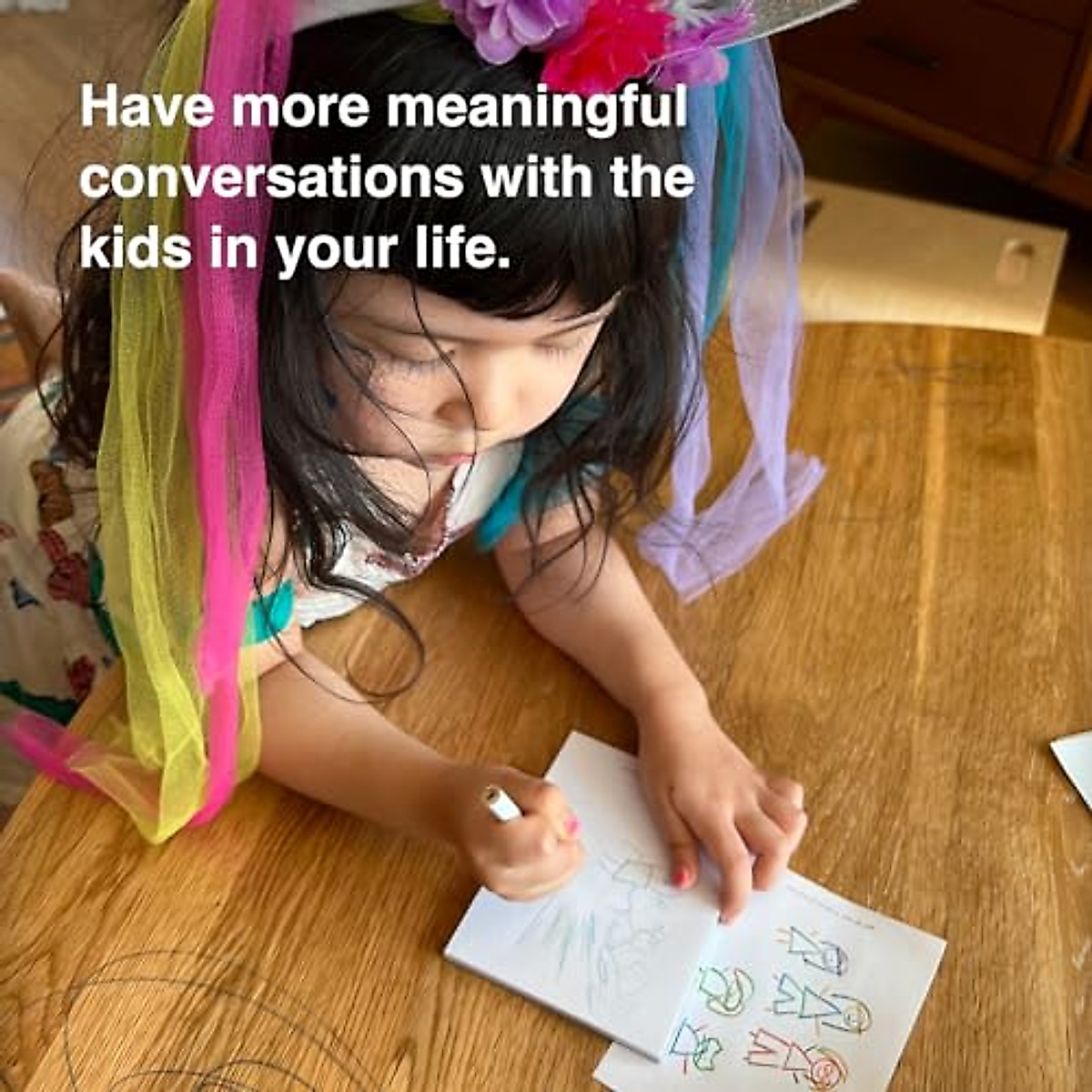 WE'RE NOT REALLY STRANGERS Kids Edition Card Game - 150 Conversation Cards for Kids, Adults,Teens,Couples & Strangers – Fun Family Party Time for Game Night or Kid’s Parties,Ages 5+,2-6 Players