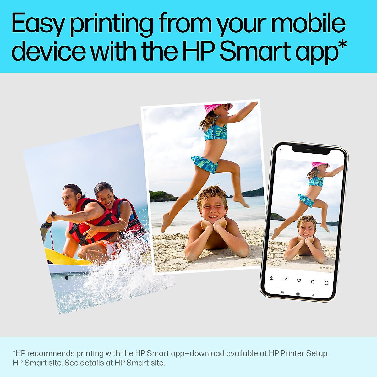 HP Everyday Photo Paper, Glossy, 5x7 in, 60 sheets (CH097A)