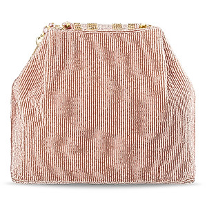 Aheli Potli Bags Gift for Women Evening Bag Clutch Ethnic Bride Purse with Drawstring