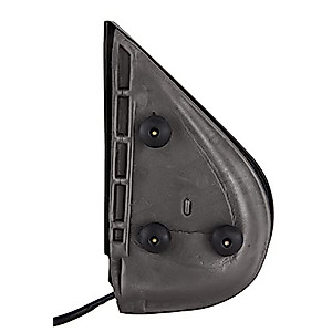 ZAPOSTS Side View Mirror Fit for 07-13 Chevy Silverado 1500 2500 HD 3500 HD,GMC Sierra 1500 2500 HD,GMC Yukon/Yukon XL 1500 Power Heated Manual Folding with Arrow Turn Signal Puddle Light Driver Side