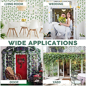 72 Packs Fake Vines Fake Ivy Leaves Artificial Ivy Garland Greenery Vines Hanging Plants for Bedroom Wedding Party Garden Home Kitchen Office Wall Decoration