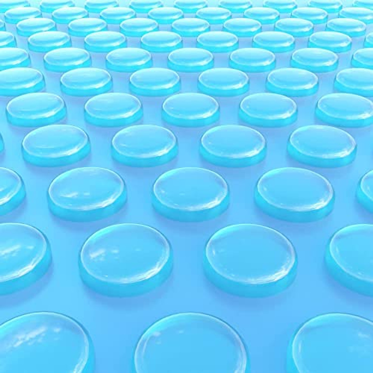 SunHeater Pool Solar Blanket - Heavy Duty Rectangular Pool Solar Cover with Bubbles - Heat Transfer Solar Pool Heater for In-Ground Swimming Pools - Durable 12 Mil Thick Polyethylene - 12' x 24' Feet