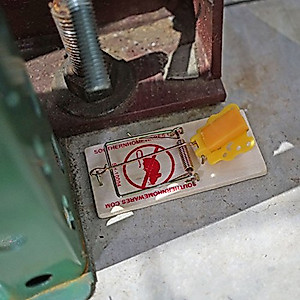 Southern Homewares Wooden Snap Rat Trap Spring Action with Expanded Cheese Shaped Trigger 5 Pack