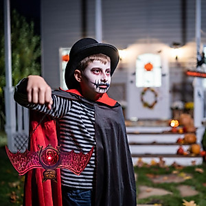 Stargarden Bat Solar Lantern,Hanging Solar Light Outdoor Waterproof for Halloween Decorations,Garden Tree Ornaments -Purple