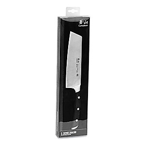 Cangshan S Series 60171 German Steel Forged Nakiri Vegetable Cleaver, 7-Inch