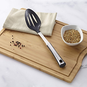 Cuisinart CTG-21-LS Slotted Spoon, One Size, Black and Stainless Steel