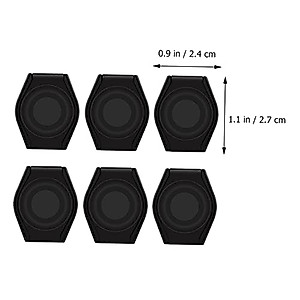 NUSITOU 6pcs Camera Cover Lap Desks Black Webcam Cover USB Camera Cover Slide Privacy Lens Cover Webcam Privacy Cover Computer Webcam USB Webcam Cover Linux Laptop Self Made Abs Sticker