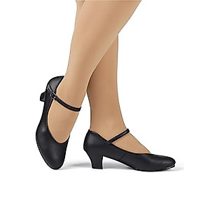 Theatricals Womens Baby Louis 1.5" Character Shoes Caramel 08.0M T3100