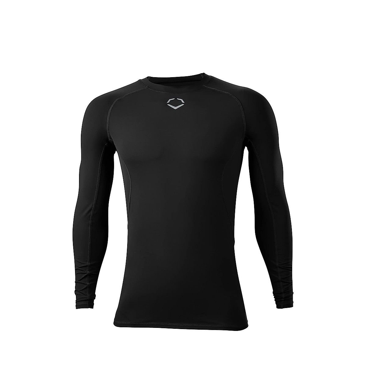 EvoShield Men's Standard Long Sleeve, Black, Large