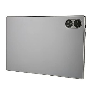 10 Inch Tablet Kids Tablet 6GB 128GB 2.4G 5G Dual Band WiFi Silver Gray 4G Office Caller UK Plug