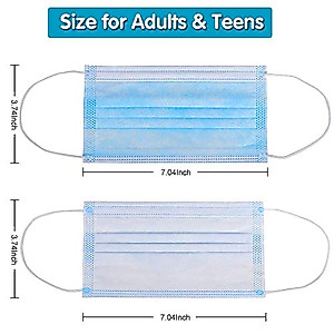 Family Made Company 50PCS -Blue -3 -layer