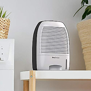 Pro Breeze Premium Electric Dehumidifiers for Bathroom Small, 2200 Cubic Feet (250 sq ft), 52oz Capacity, Compact and Portable for Humidity in Home, Basement, Bedroom, RV, Office, Garage - Dehumidifiers for Home