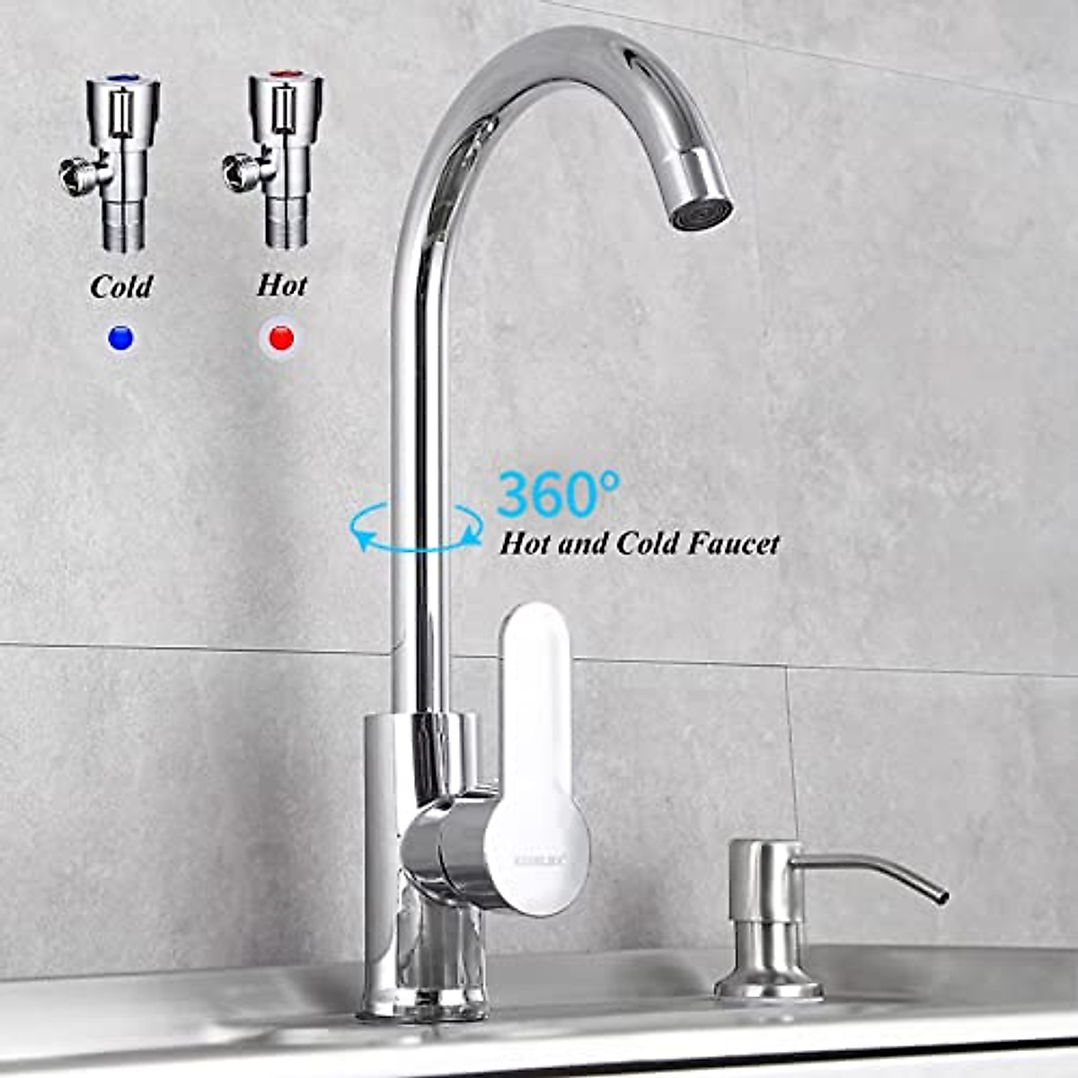 Stainless Steel Utility Sink Free Standing Single Bowl Commercial Restaurant Kitchen Sink w/ Storage Shelve Laundry tub for Indoor Outdoor Garage Backyard 27.9x18.5in 1