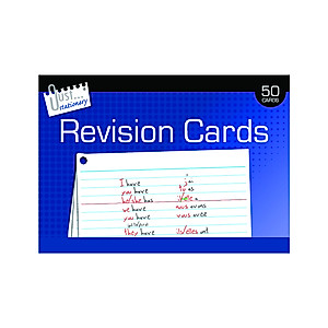 50 Revision Cards 10.5 x 15cm Double Sided