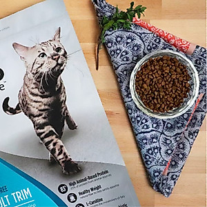 Nulo Freestyle Adult Trim Premium Grain-Free Dry Small Bite Cat Food Kibble with BC30 Probiotic for Digestive Health Support, Salmon & Lentils 2 Pound Bag