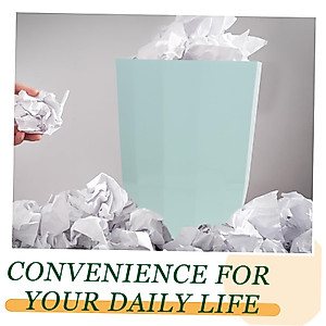 CHILDWEET 1pc bedroom wastebasket small garbage can Recycle Bins small dustbin waste basket rubbish bin Waste Container rubbish container auto garbage bin garbage cans trash can office round