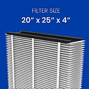 AprilAire 216 Replacement Filter for AprilAire Whole House Air Purifiers - MERV 16, Allergy, Asthma, & Virus, 20x25x4 Air Filter (Pack of 1)