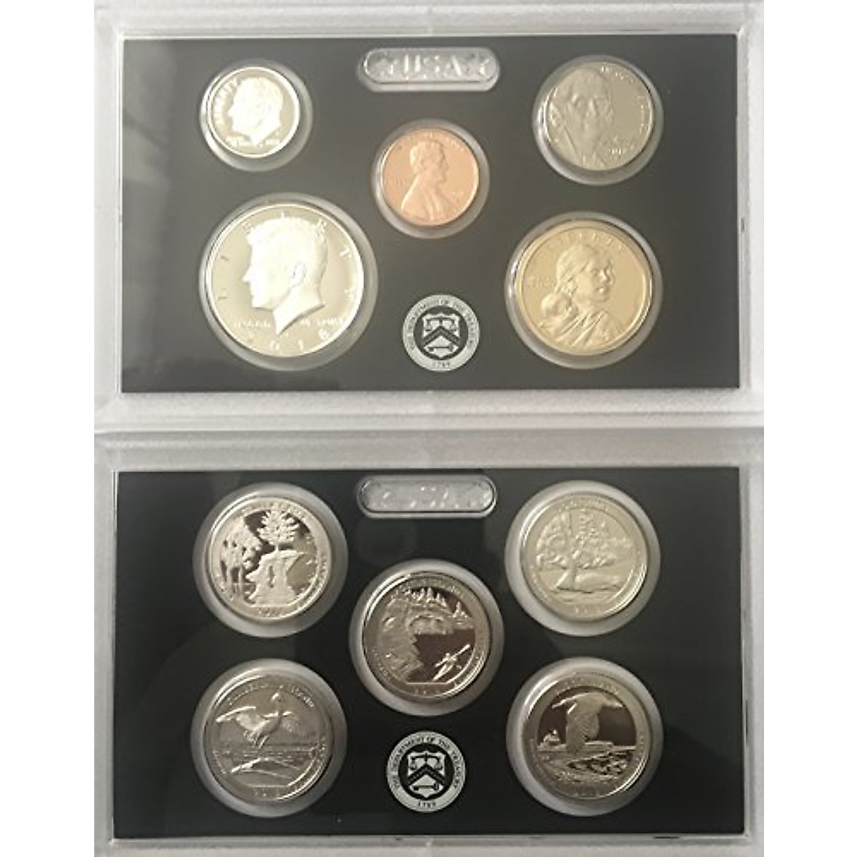 2018 S US Silver Proof Set Beautiful Cameo Finish Proof