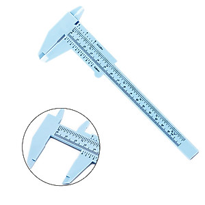 2 Pack Microblading Eyebrow Ruler Makeup Measure Eyebrow Guide Ruler Permanent Tools Calipers Tattoo Eyebrow Line Lip Makeup Tools Double Scale Tattoo Stencils Sliding Gauge With Extra Gift