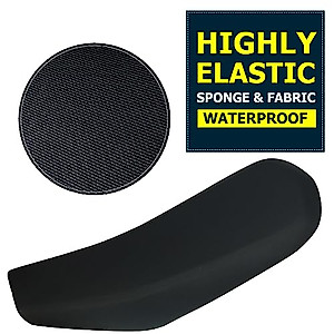 High Elasticity, Hyssk Sports Style ATV Complete Seat for 70cc 90cc 110cc Kids Mini Coolster TaoTao Razor Quad & Chinese 4 Wheeler