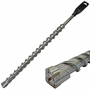 ArcherPRO 1-1/2” x 21" Inch SDS Max Drill Bit for Fast Concrete and Rock Drilling. SDS Max Rotary Hammer Drill bits with Carbide tip for Concrete and Stone. Perfect for use with Dexpan.