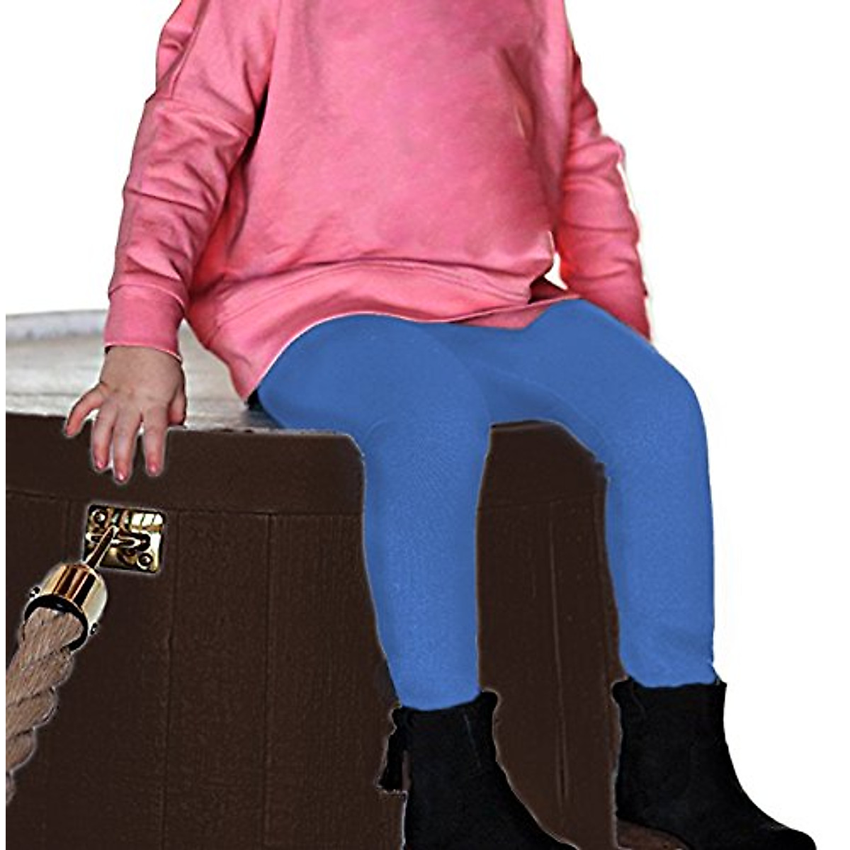 Snoozzz'n Boys Girls Toddler Little Kids Unisex Cotton Stretch Snug Fitting Long Pant Leggings -Multi Packs