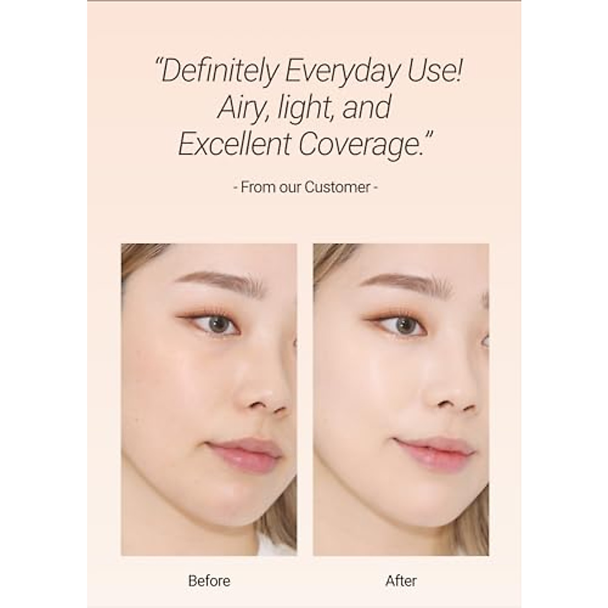 [JUNGSAEMMOOL OFFICIAL] Essential Skin Nuder Cushion (Fair Pink) | Refill Included | Natural Finish | Buildable Coverage | Makeup Artist Brand | Cream Foundation