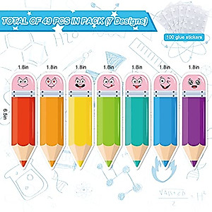 Colorful Pencil Cut-Outs for Classroom Decor