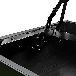 UpWiew Lift Top Coffee Table, 42" Lx19 Wx17 H Black